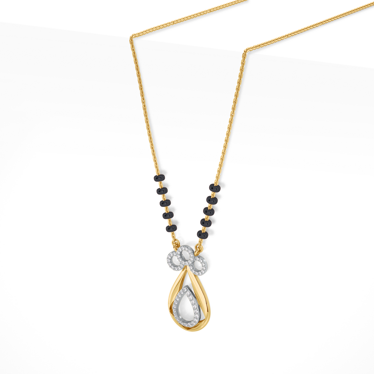 Buy Neha Diamond Mangalsutra Online - Facet of Love